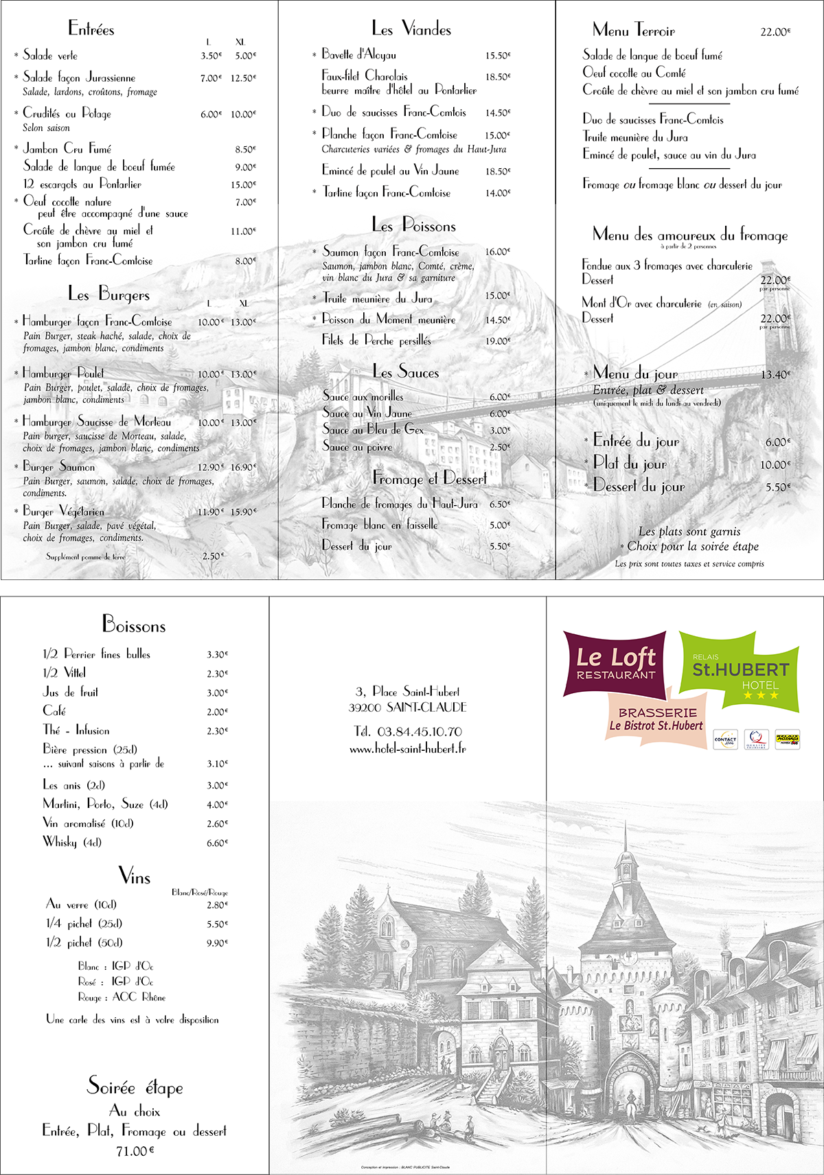 Restaurant le Loft | Saint-Claude